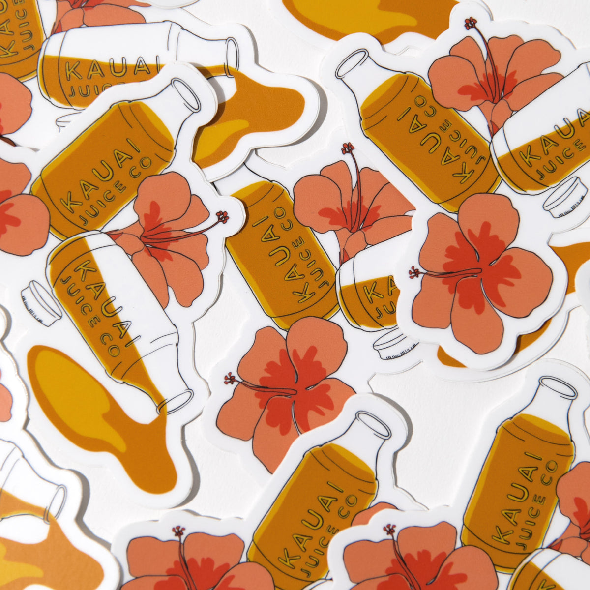 🌺 KJC x Margie Rice Sticker 🌺 – Kauai Juice Co